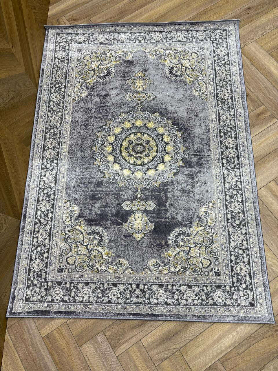 Ковер Витебские ковры Антрацит 8376/b3/an 1,2*1,7 м, прямоугольник