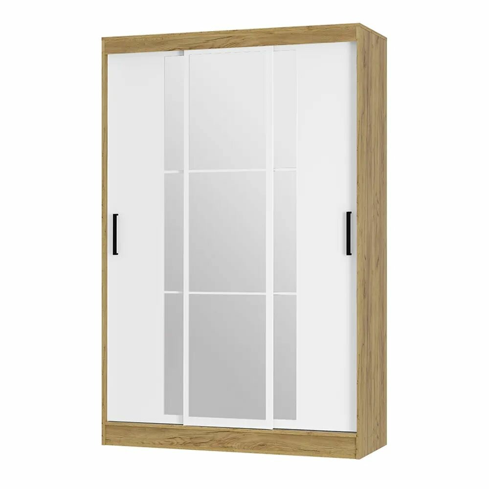 Шкаф-купе "Тайм" ШКК-03 крафт/белый (BTS)