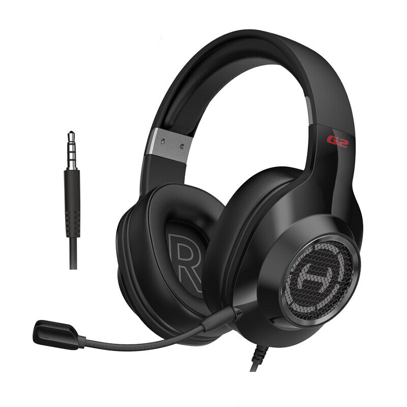 Наушники Edifier проводные G2 Standard, 3.5mm, черные