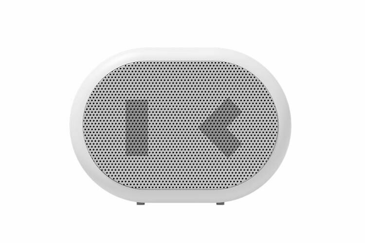 Умная колонка DuerOS, белая, Bluetooth, голосовое управление, компактный дизайн
