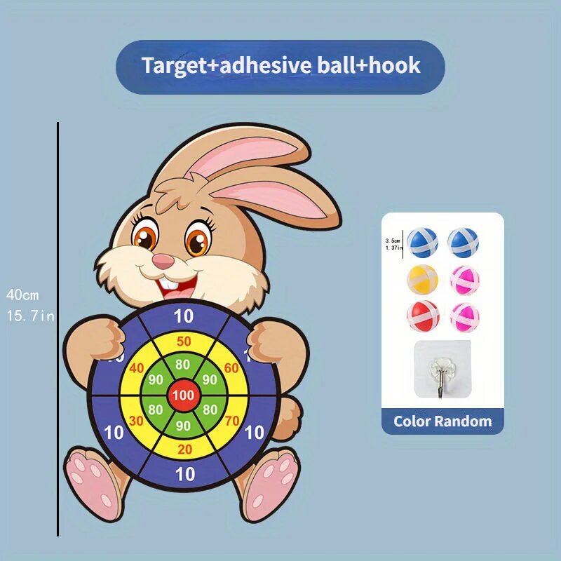 Монтессори дартс для детей, Rabbit with 6ball