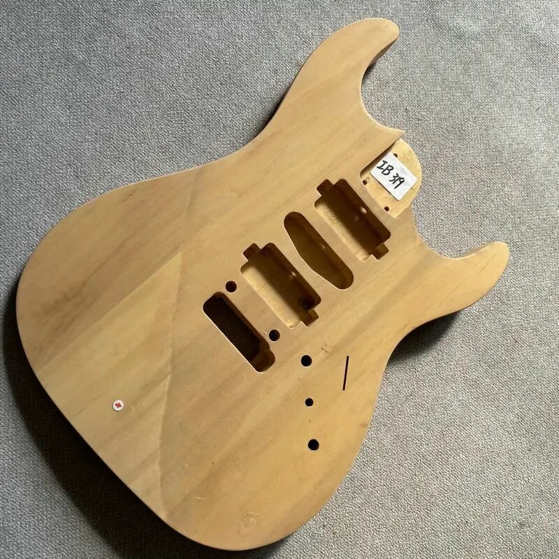 Корпус для электрогитары IB319 (ST-стиль), натуральный массив липы, тремоло, HSH звукосниматели, правша DIY комплектующие