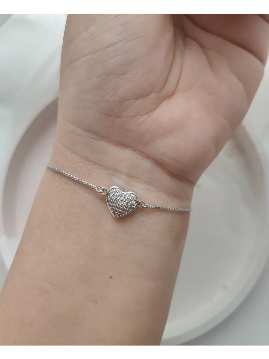 Браслет, стразы