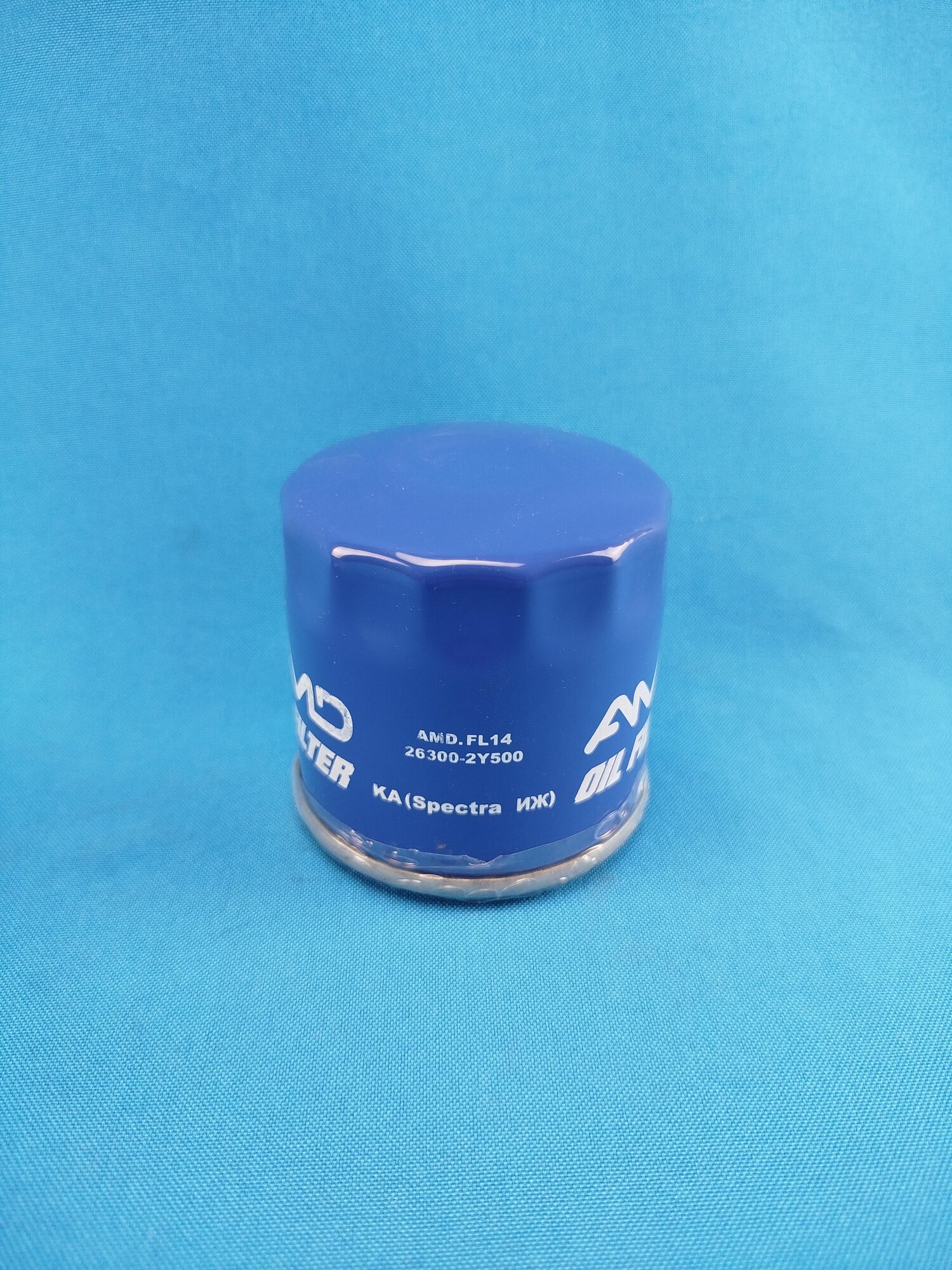 Фильтр масляный "AMD" для автомобилей Kia Rio, Spectra, Mazda 3, Nissan Note, Qashqai, Tiida, Subaru Forester