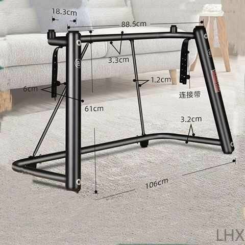 Супер стабильная U-образная подставка для фортепиано, подставка для синтезатора клавиатуры, черныйqxq1106