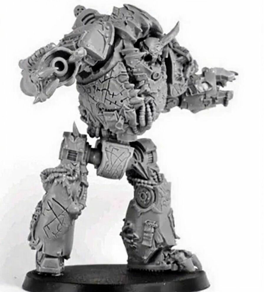 Word Bearers Mhara Gal Tainted Dreadnought. Дредноут Хаоса, Облитератор. Warhammer 40.000