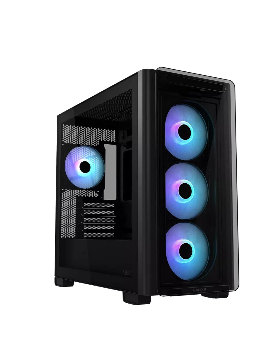 Корпус A23 PLUS T G ARGB BLACK Mini Tower Черный (90DC00K0-