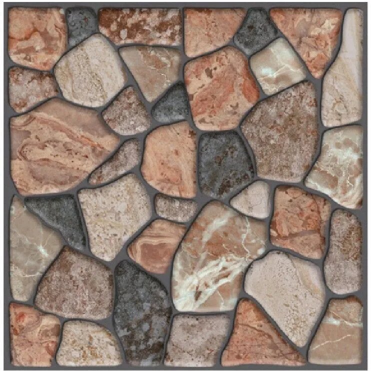 Панели (комплект 10 шт) самоклеющиеся для стен декоративные, 3D, мягкие 30х30 см, толщина 3 мм, водонепроницаемый, Материал ПВХ, мрамор(светло-коричневый)