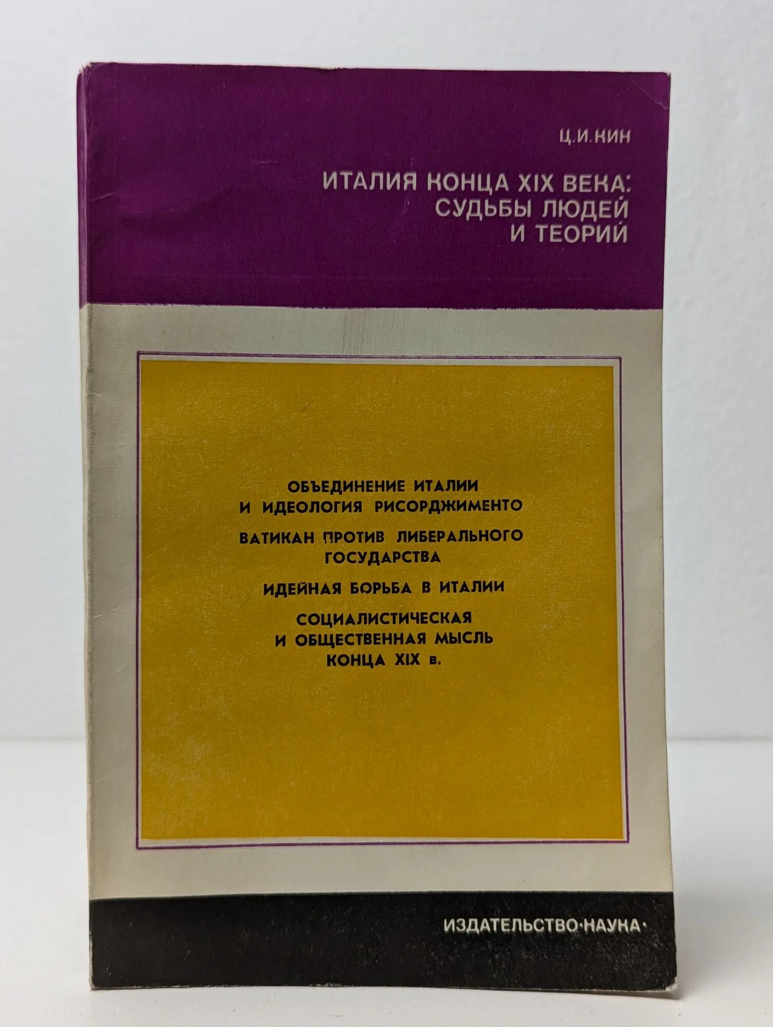 Италия конца XIX века: судьбы людей и теорий Кин Цецилия Исааковна 1978