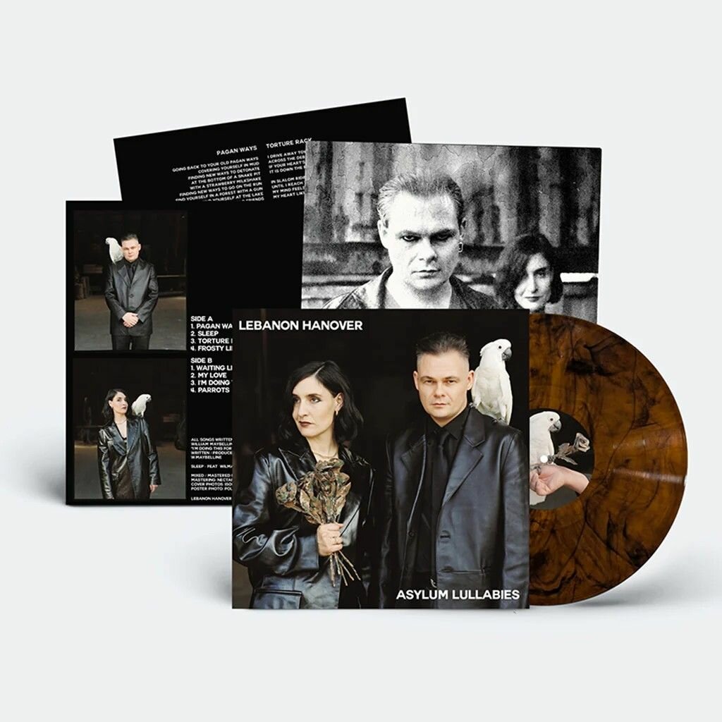 Виниловая пластинка Lebanon Hanover - Asylum Lullabies (LP, 2025, Fabrika) brown&black marbled
