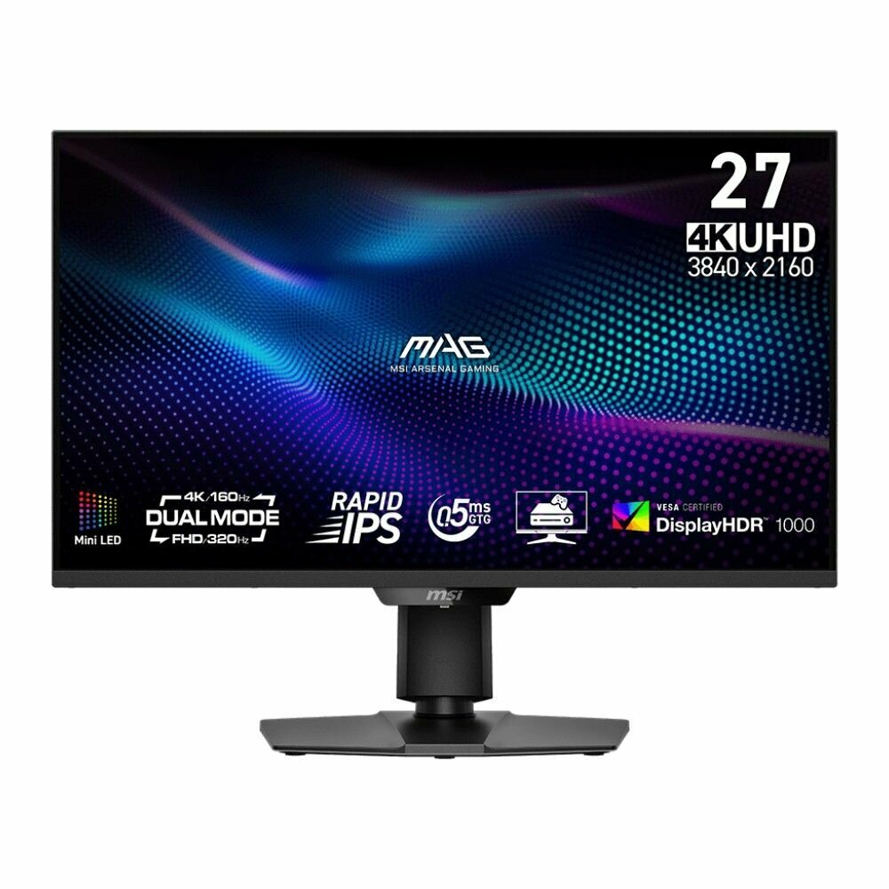 27" Монитор MSI MAG 274UPDF E16M, IPS, 3840x2160, 160 Гц (9S6-3CF09H-029)
