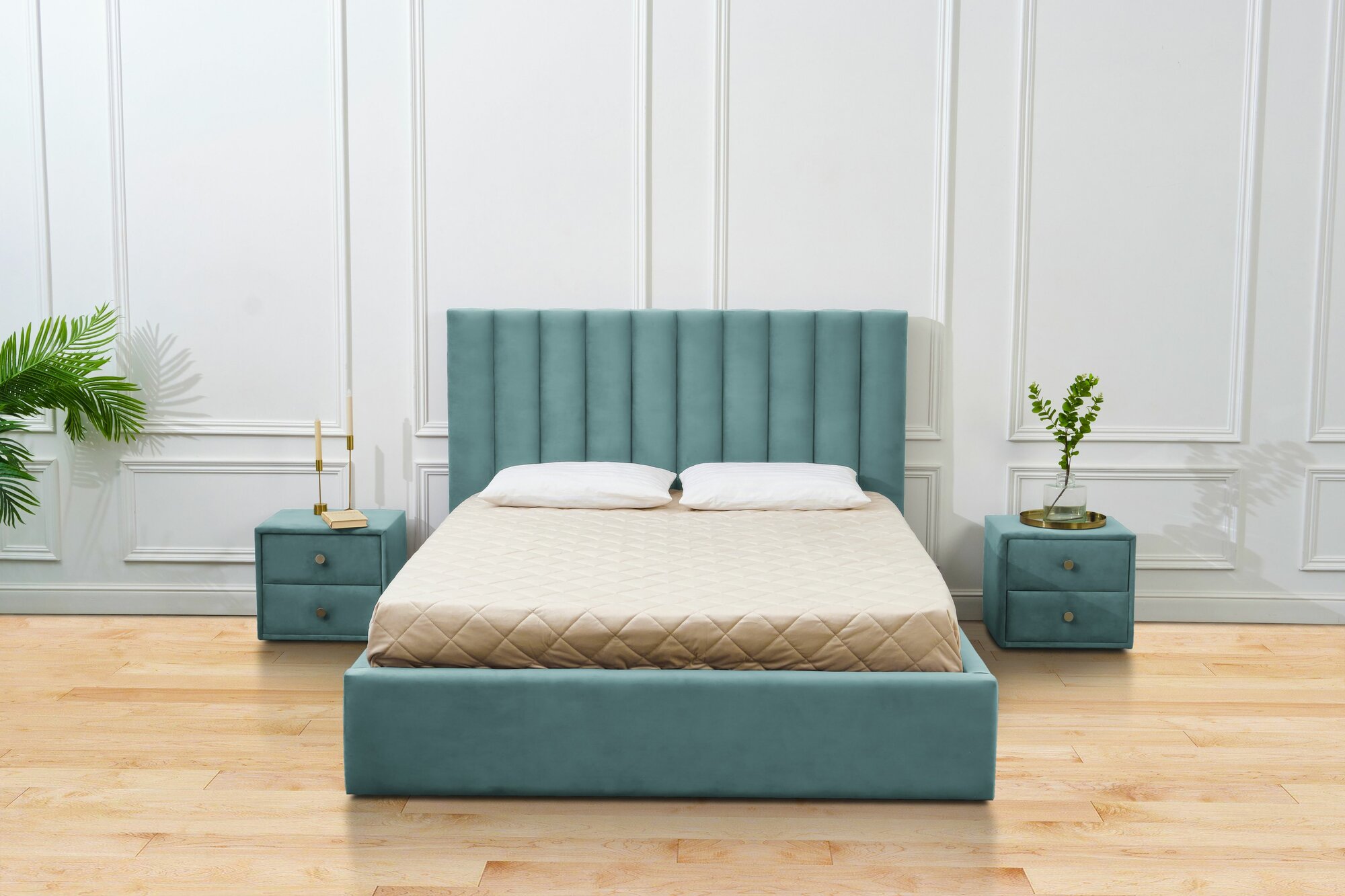 Кровать 90х200 односпальная с подъемным механизмом Милан Мини с мягким изголовьем для детской и спальни, ортопедическое основание, ящик для белья