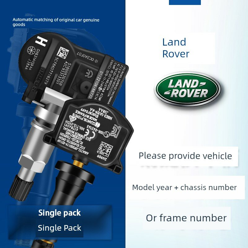 Оригинальный датчик TPMS для Land Rover Vogue, OEM, для мониторинга давления в шинах, одна штука