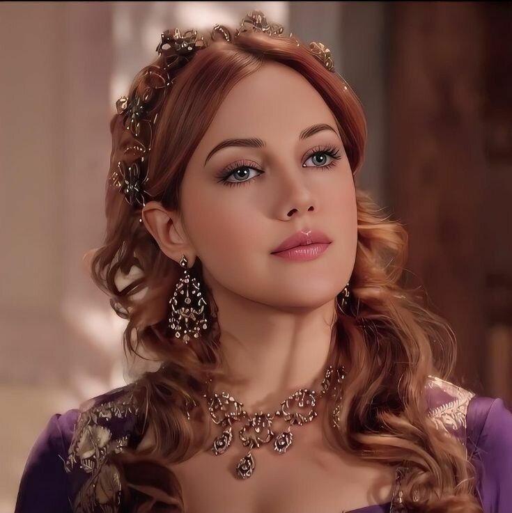 Картина по номерам на холсте с без подрамником 40х60cm / великолепный век султан и хюррем любовь