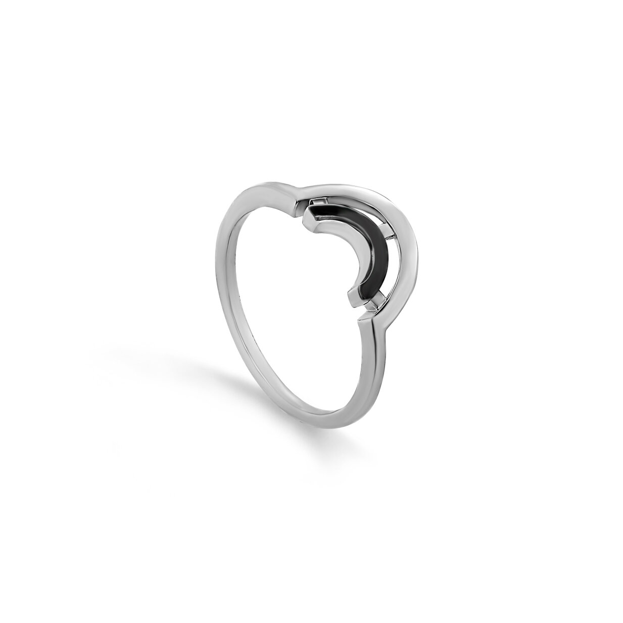 Кольцо, серебро, 925 проба