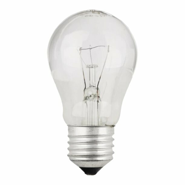 Лампа накаливания Калашниково 75 Вт Е27/А теплый свет - 3 штуки