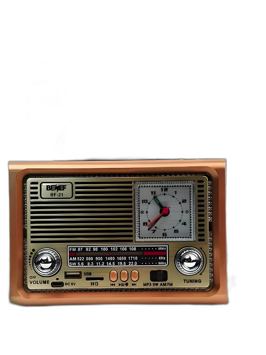 Радиоприемник ретро от сети и батареек