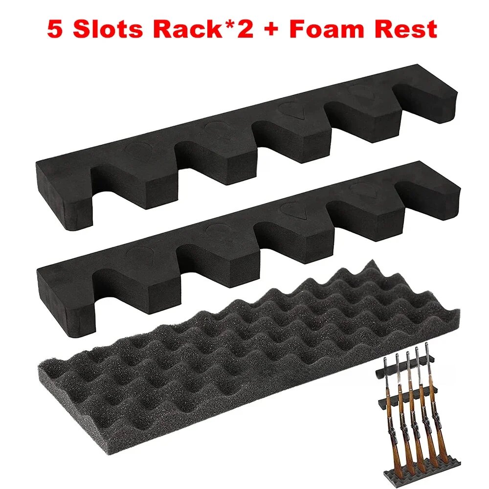 TAC-OR Стойка для пистолетов и винтовок 5Slots X2 Foam Base