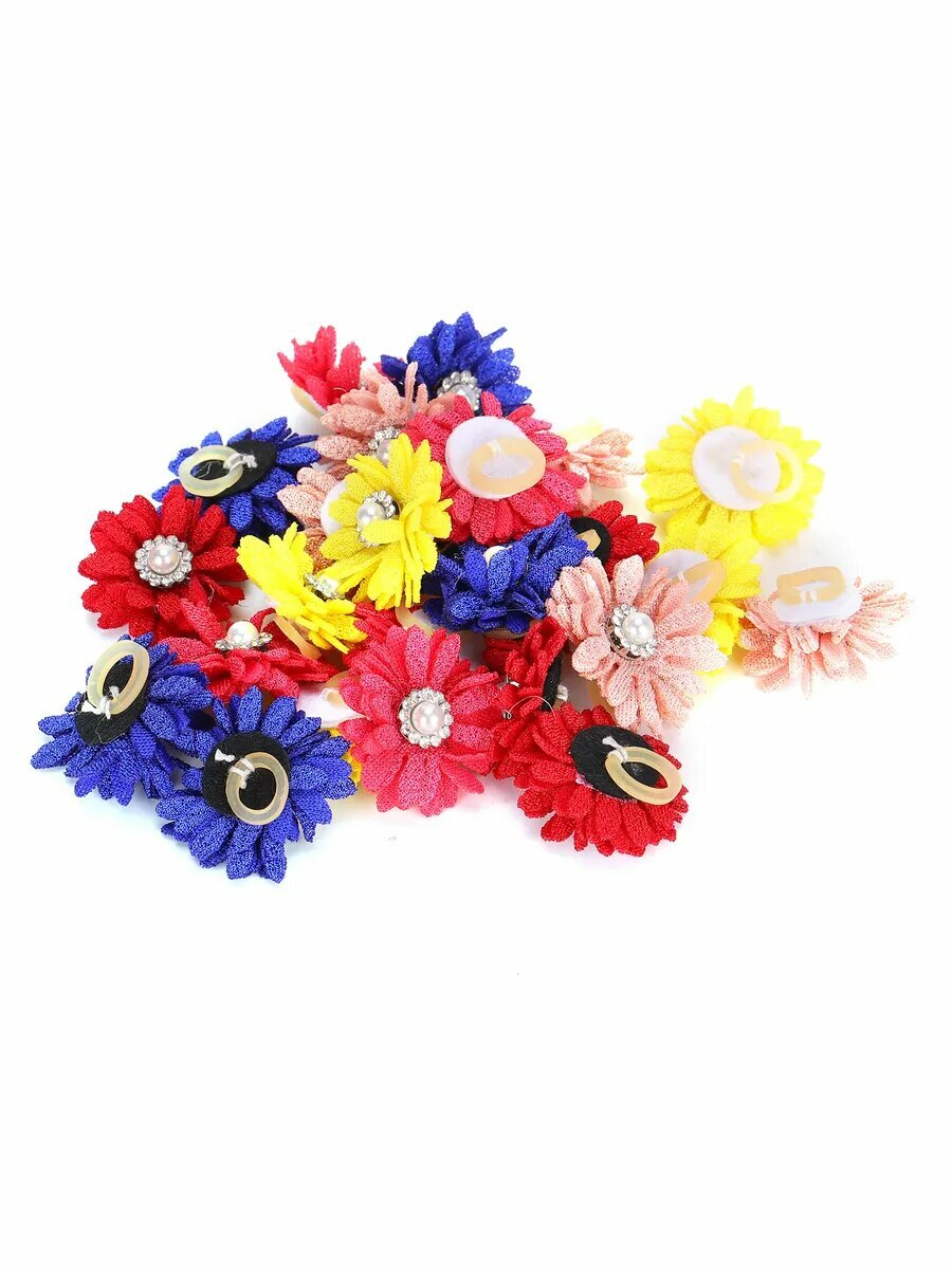 25 шт./лот, милые бантики для волос для собак и кошек, банты