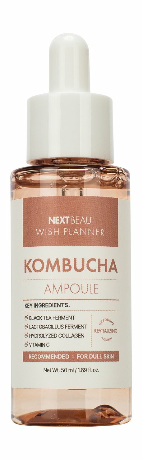 NextBeau Wish Planner Kombucha Biome Ampoule Сыворотка для лица 50 мл/гр