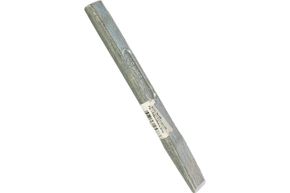 Зубило, 160 х 16 мм, оцинкованное Россия