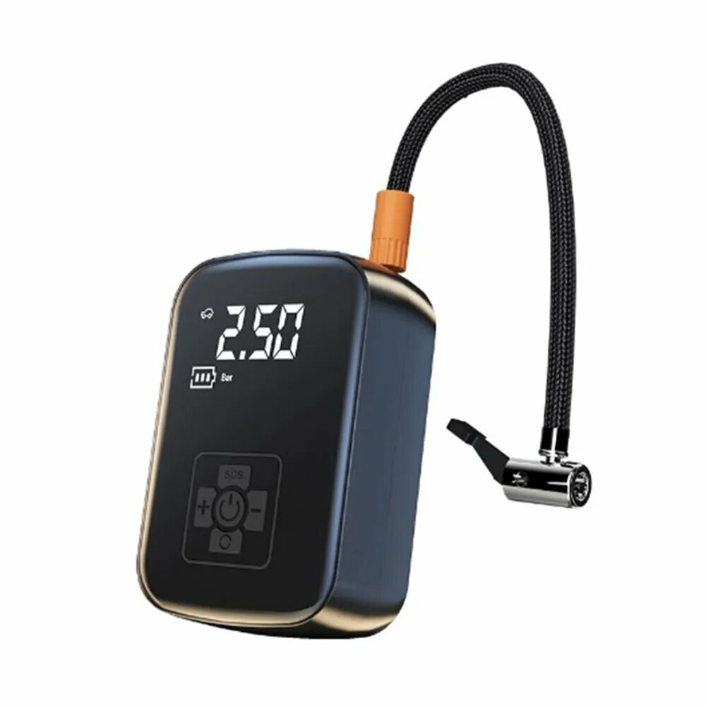 Насос для накачивания шин, автомобильный воздушный компрессор, микро, можно использовать как внешний аккумулятор для автомобилей, мотоциклов, велосипедов