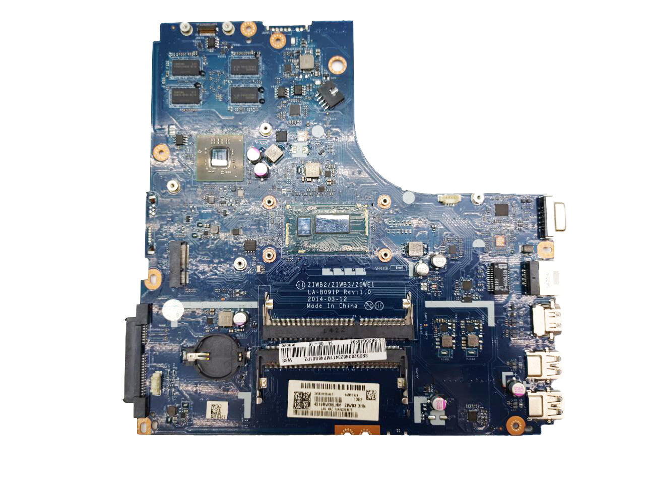 Материнская плата LA-B091P REV: 1.0. Товар уцененный