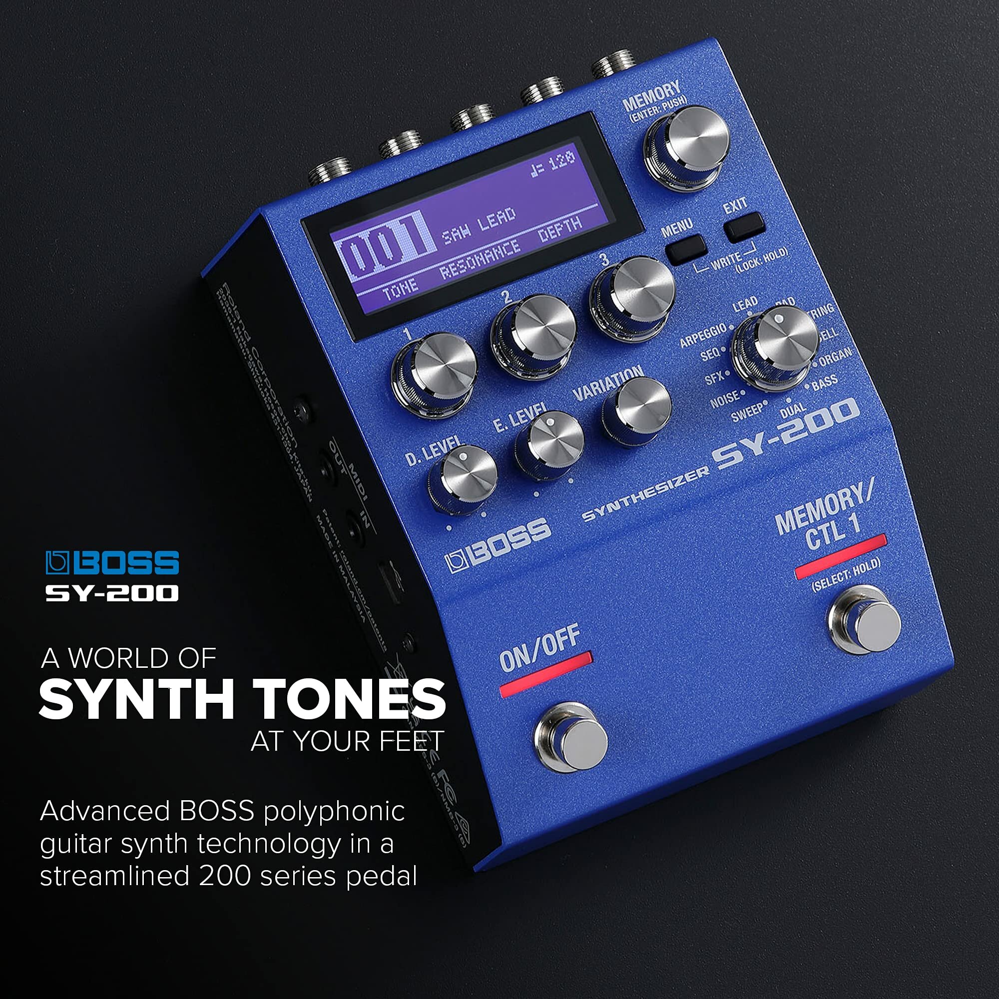 Контроллер для гитарного усилителя