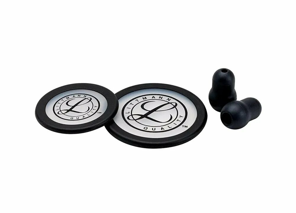Набор запасных частей для стетоскопа Littmann Classic III и Cardiology IV черный