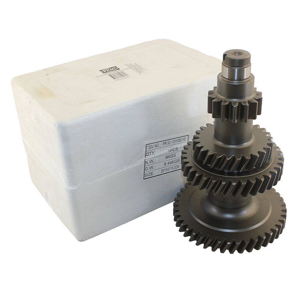 PRAVT Блок шестерен вала промежуточного 4-х ст. КПП 53 Вектор, 3307 Газон под гайку арт. PR.52-1701050-10