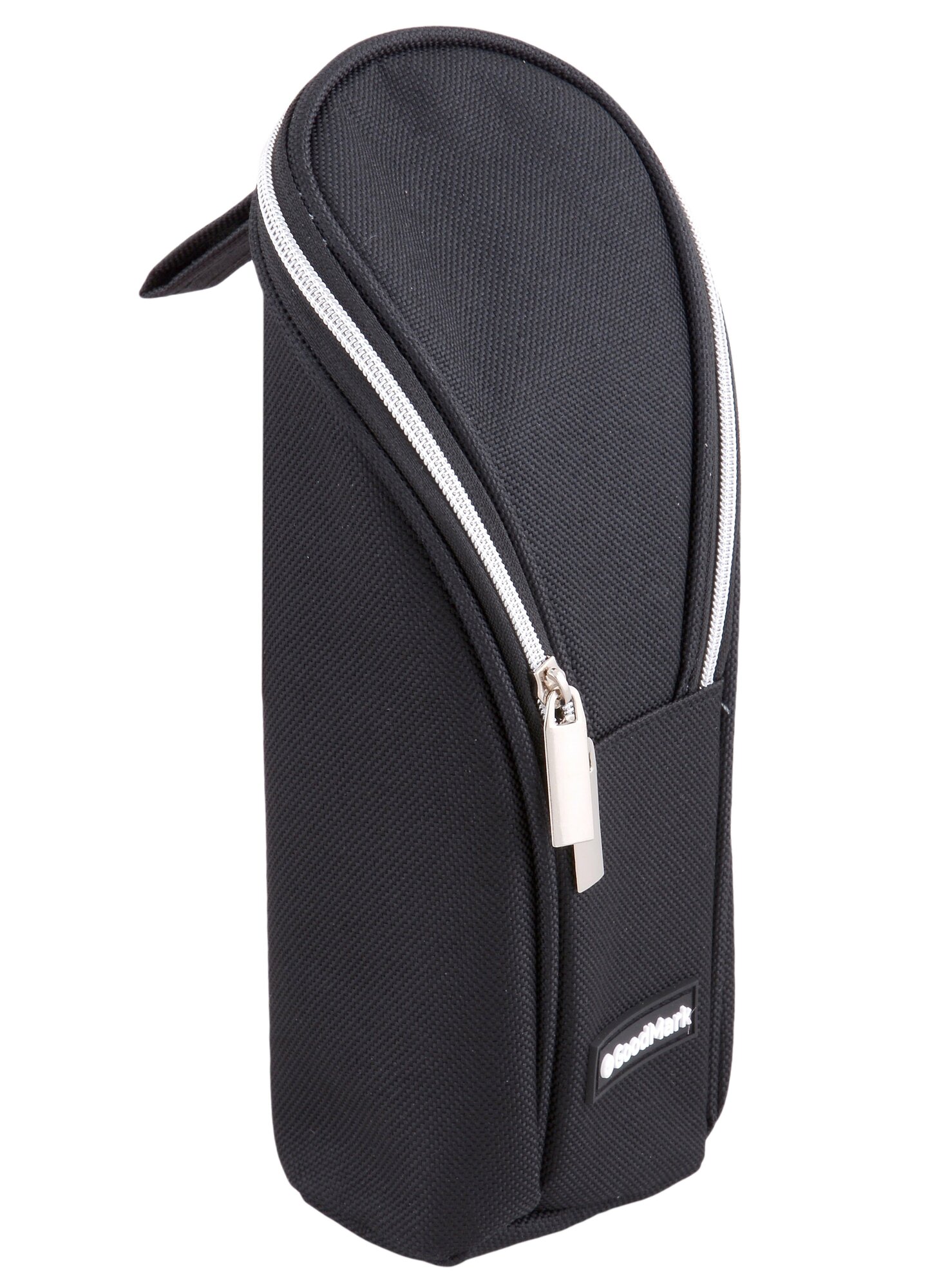 Пенал-косметичка "Private", вертикальный, черный, 21х9х6 см