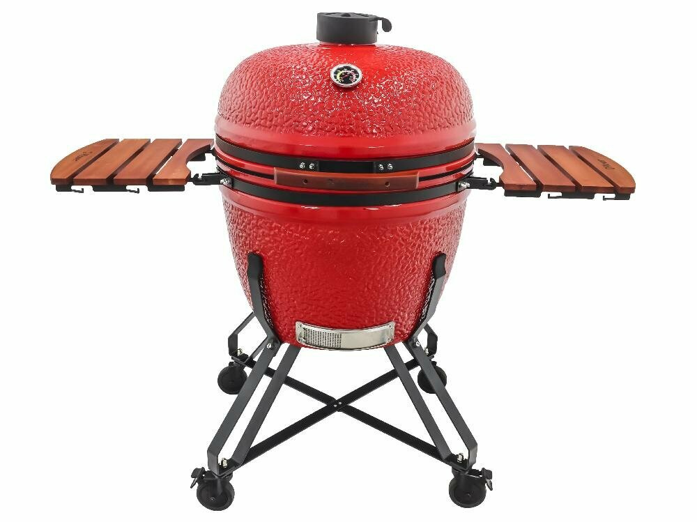 Керамический гриль барбекю SE-26 (красный), 66 см / 26 дюймов, Plover