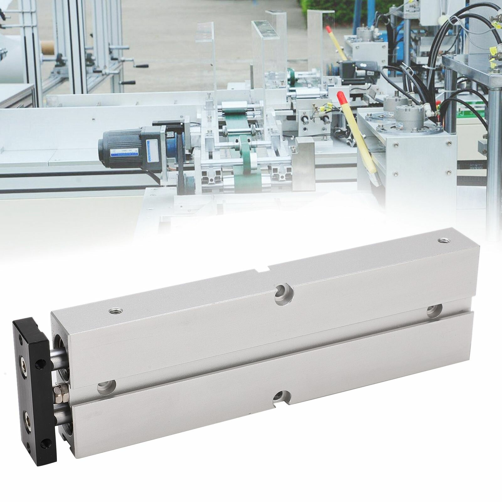 Цилиндр TN16, алюминий, антикоррозийный, 0.1-0.9 МПа, 125 мм