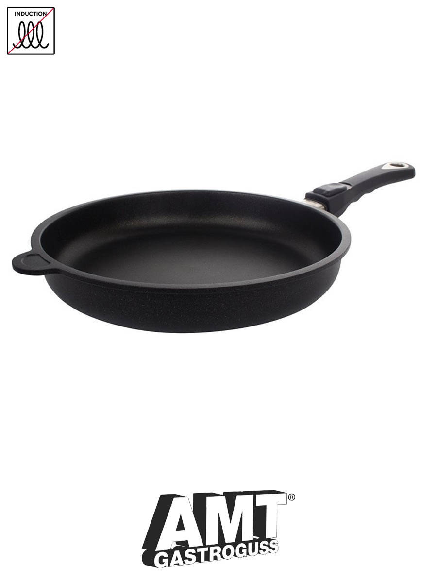 Сковорода AMT Frying Pans 28 см, съемная ручка, литой алюминий