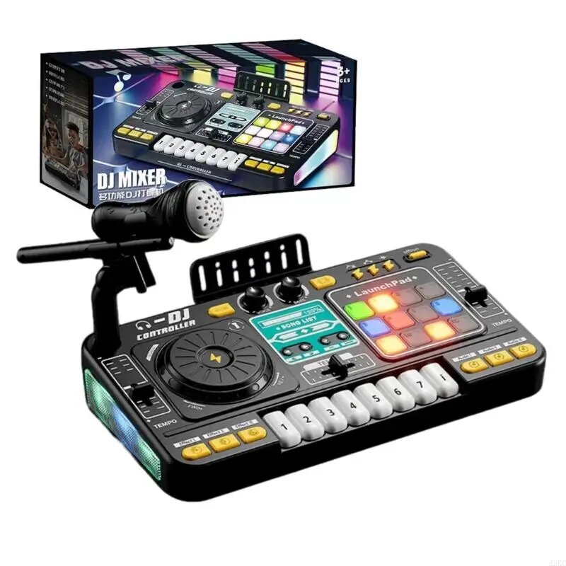 Детский DJ-контроллер OOTDTY Black