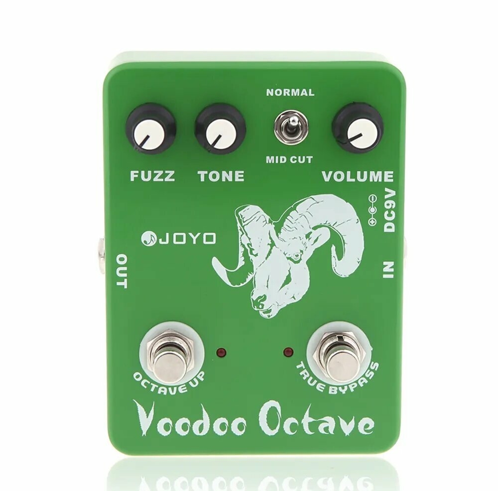 JOYO JF-12 Voodoo Октав Fuzz Эффект гитары педаль Истинный Обход, Top Sport