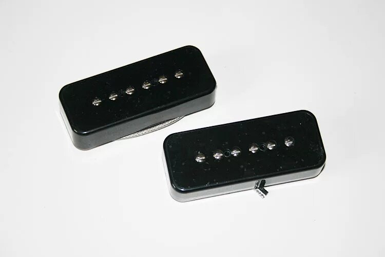 Оригинальный пассивный звукосниматель EPIPHONE EP90 P90 для электрогитары, черный, с эффектом змеиной кожи Набор из 2