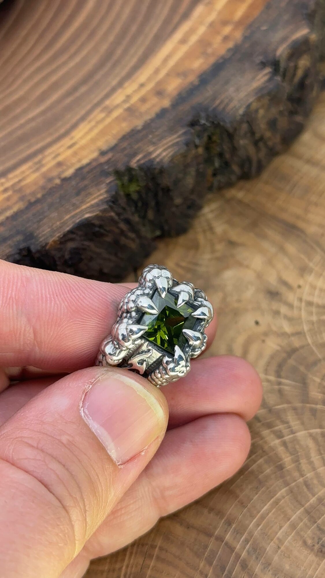 Печатка, серебро, 925 проба, чернение