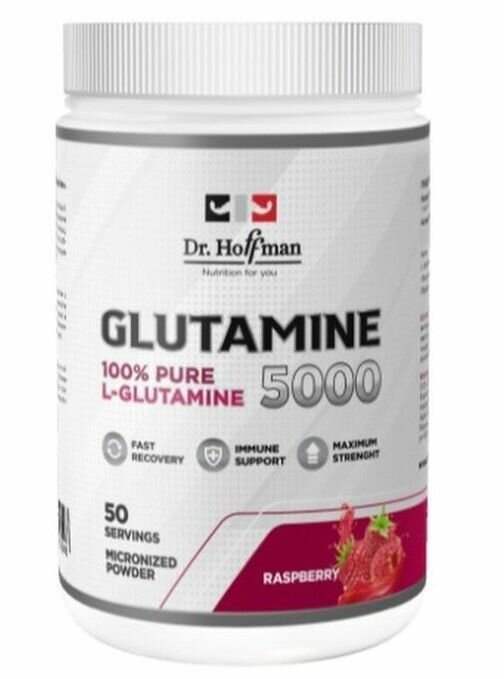 Dr. H(Малина) Глютамин Стимулятор 5000 мг Glutamine 310 гр