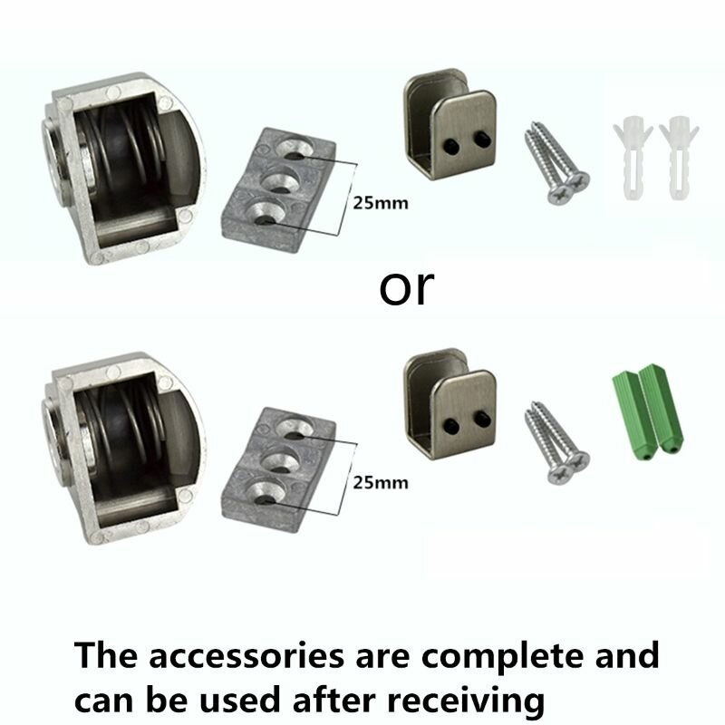 Дверной ограничитель из цинкового сплава, Серебро - S