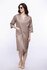 Платье KHAN Cashmere, размер 2XL (52), бежевый