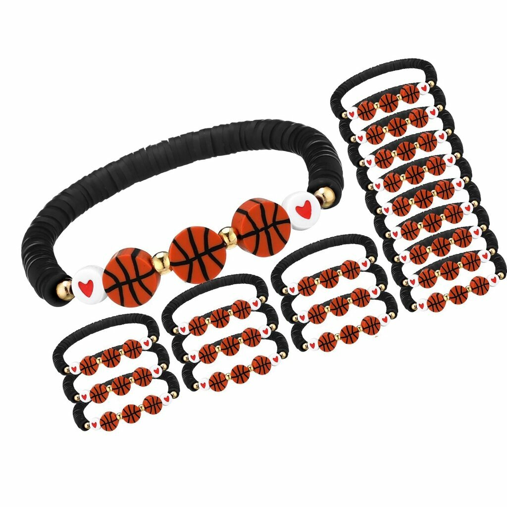 12/20 шт. мягких бисерных браслетов для спорта и активного отдыха