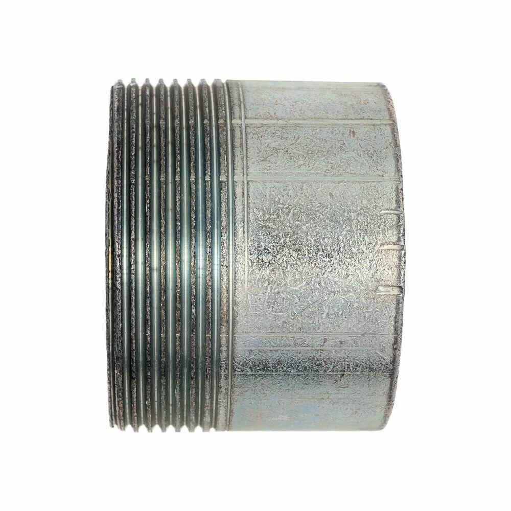 Стальная резьба металлсервис оцинкованная, ду50, l 45 мм, из труб по гост 3262-75 1211762