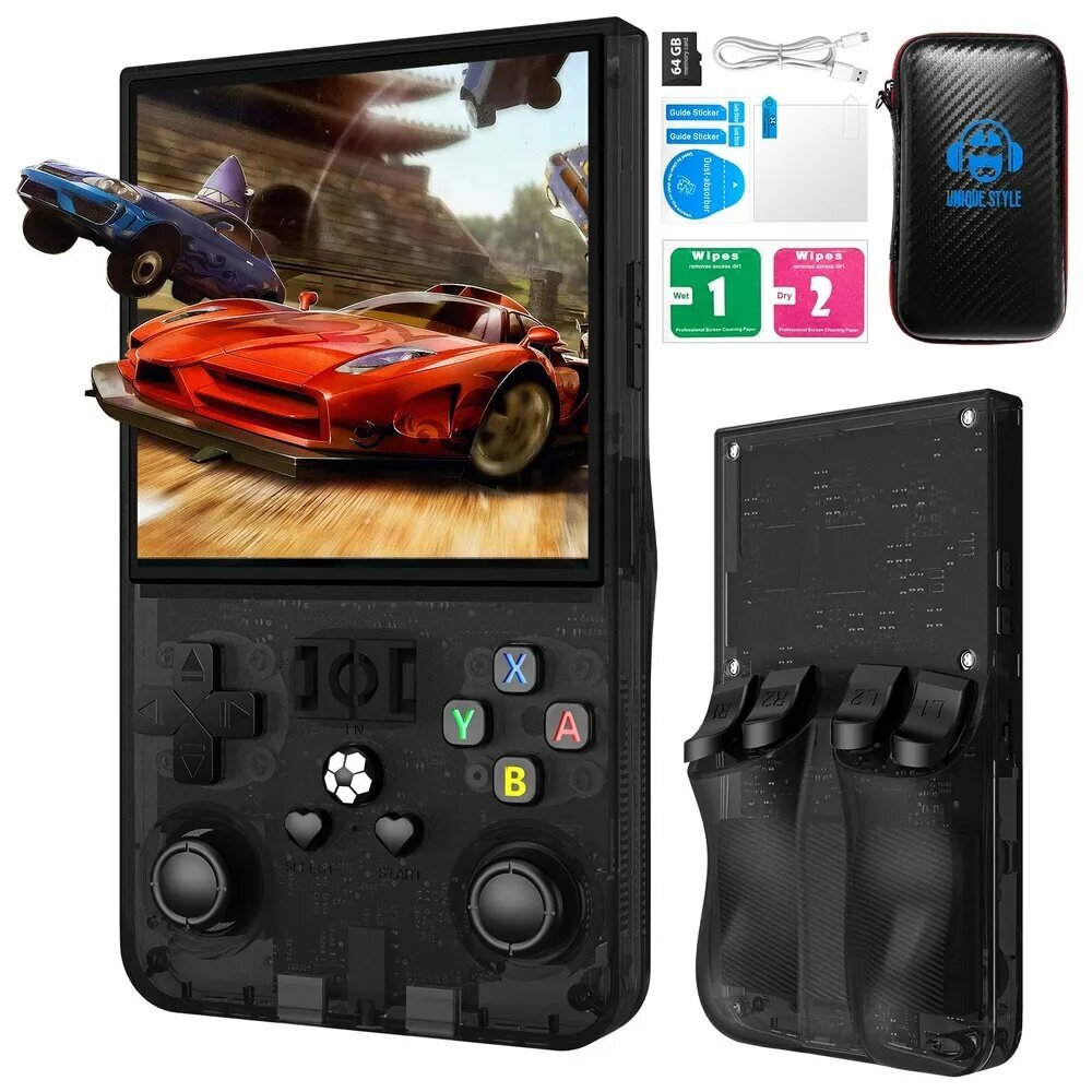 AISLPC 2025 обновление R36MAX ретро портативная игровая консоль с 18000+ классические игры