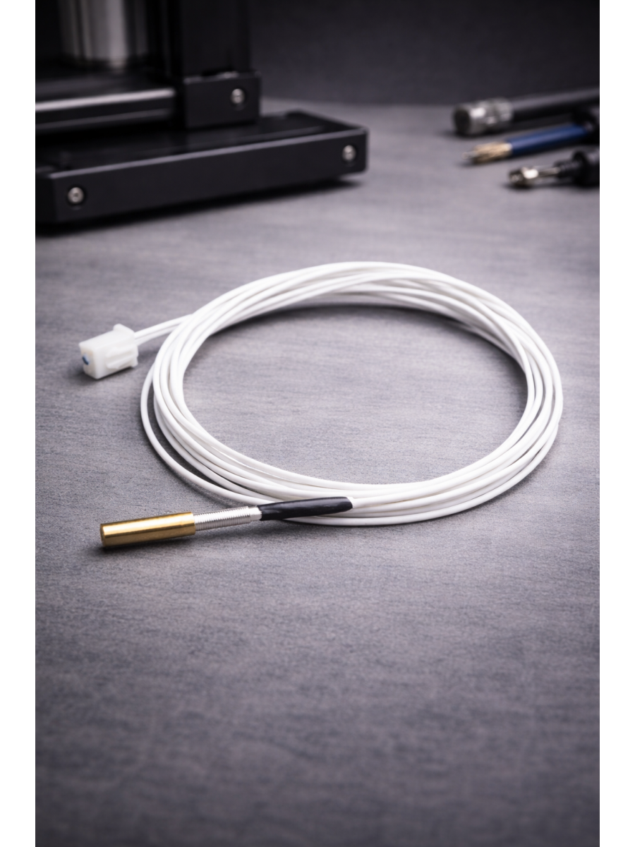 Термистор NTC 100K B3950 до 280 °C в термокапсуле , датчик температуры 3Д принтера