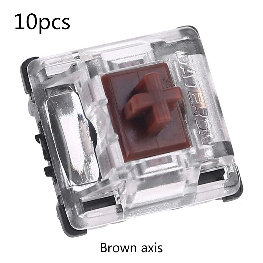 Оптические переключатели для клавиатур SK61 SK64 SK73, 茶轴