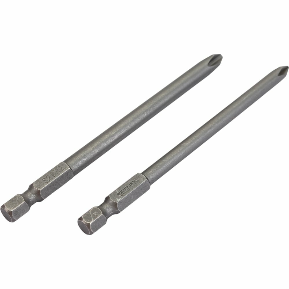 Биты (2 шт; 100 мм; РН1/РН2) YATO YT-0488