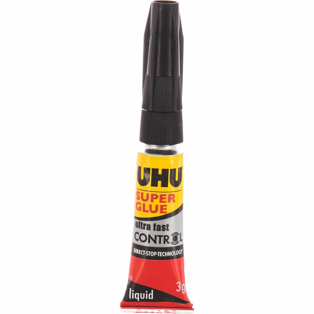 Универсальный секундный суперклей UHU ГЛЮ контроль