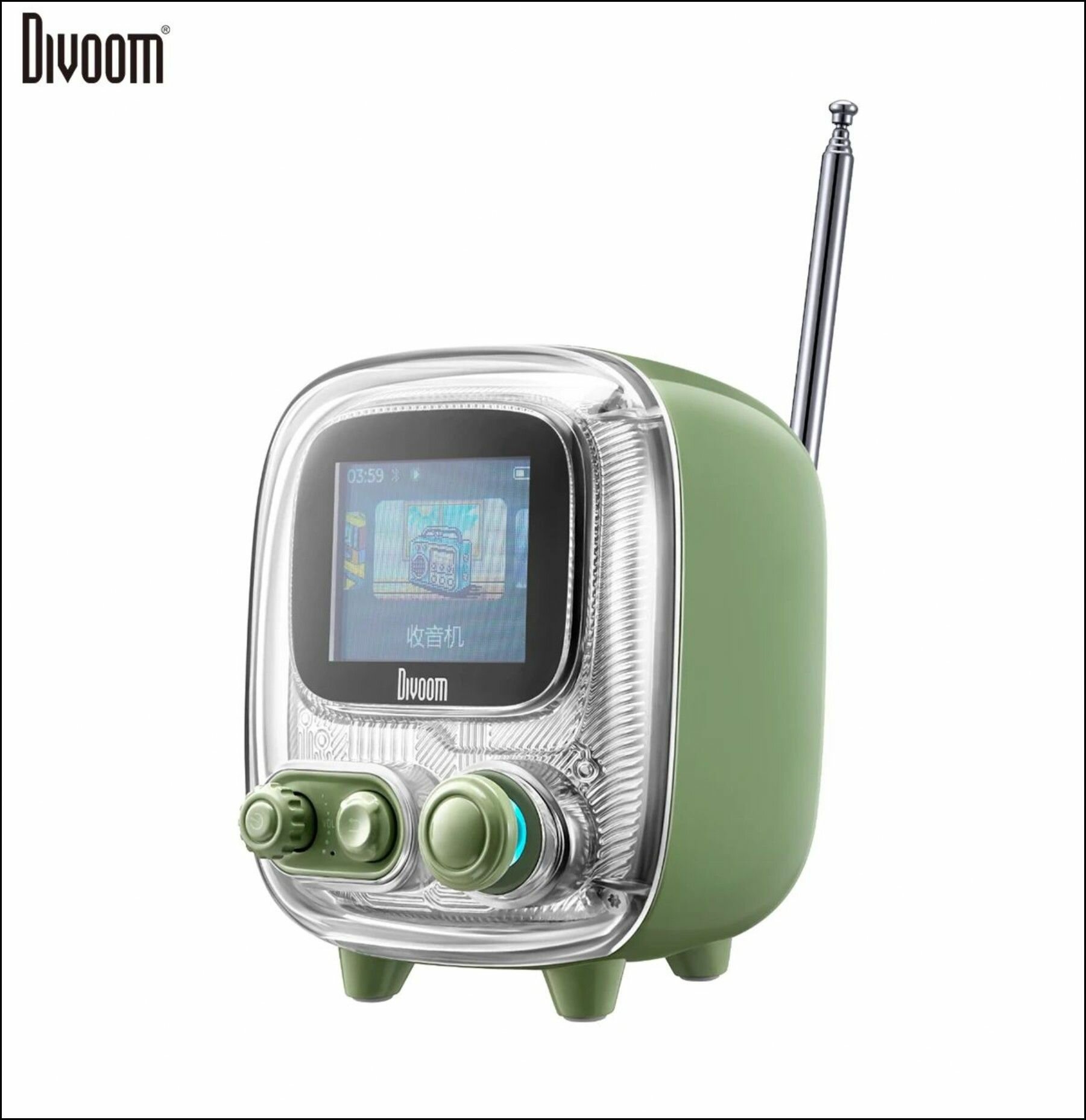 Эксклюзивный пиксельный будильник Divoom Ttiivoom2 с Bluetooth, оснащенный беспроводной доской для DIY дисплея, представляет собой стильный презент