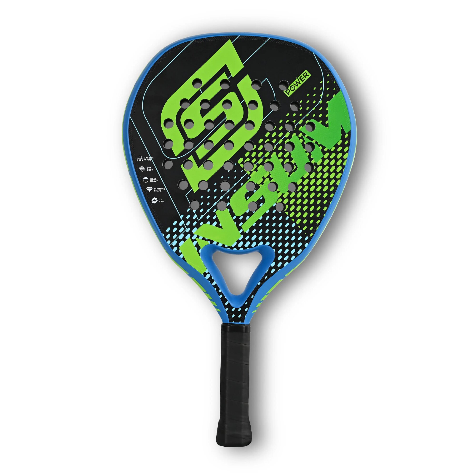 INSUM Padel Racket 2022 Зеленый, POWERP119-BLU